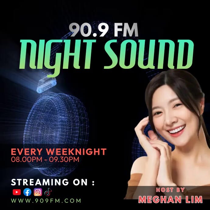 Radio Show Program Template | PosterMyWall