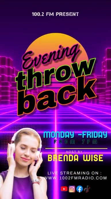 Radio Show Program Template | PosterMyWall