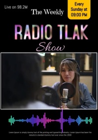 Radio talk show ad Template | PosterMyWall