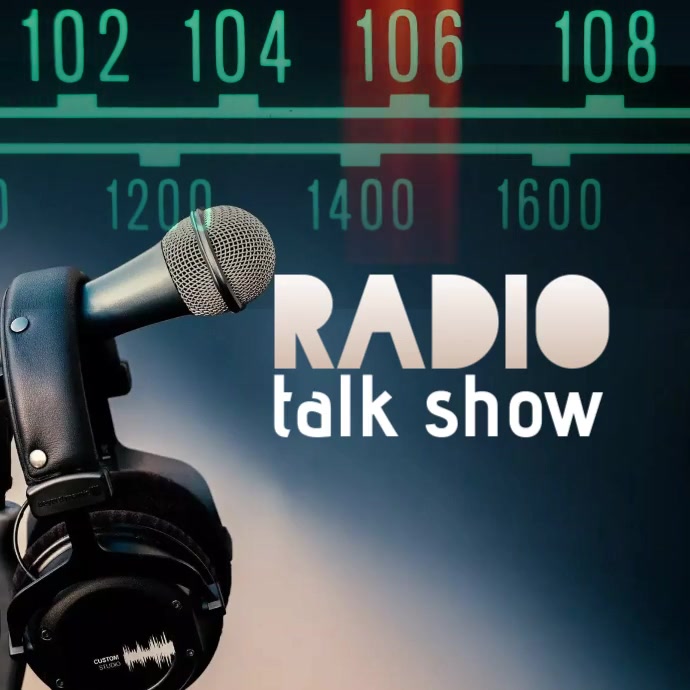 Copy of Radio talk show | PosterMyWall