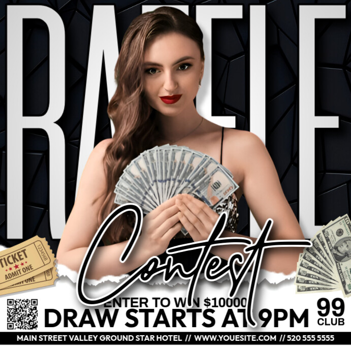 Raffle Contest Template | PosterMyWall