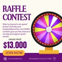 Raffle Contest Template | PosterMyWall