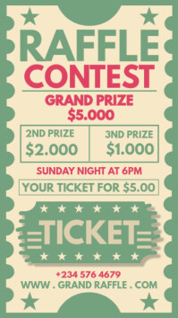 Grand Raffle Template | PosterMyWall