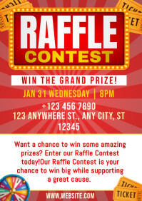 Bbq raffle flyer template | PosterMyWall