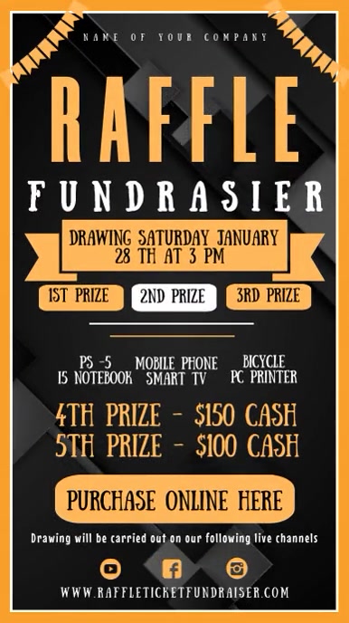 Raffle contest post Template | PosterMyWall