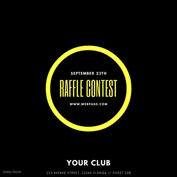 Copy of Raffle Contest video template for instagram ( | PosterMyWall