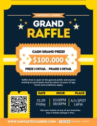 Raffle Poster Template | PosterMyWall