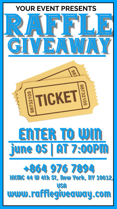 Copy of Raffle Giveaway Instagram Story | PosterMyWall