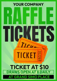 raffle ticket Template | PosterMyWall
