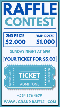 raffle ticket Template | PosterMyWall