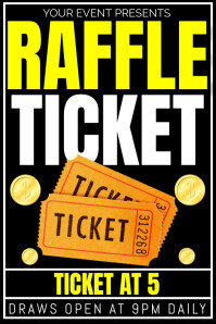 Raffle Poster Template | PosterMyWall