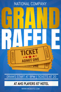raffle ticket Template | PosterMyWall