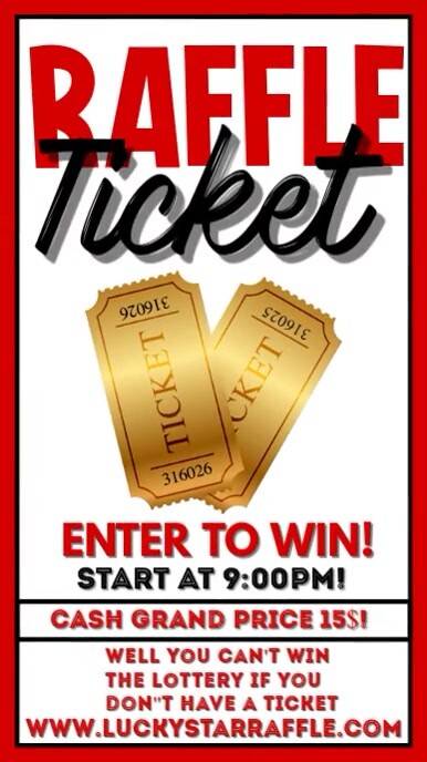 Modèle Raffle Ticket Instagram Reel | PosterMyWall