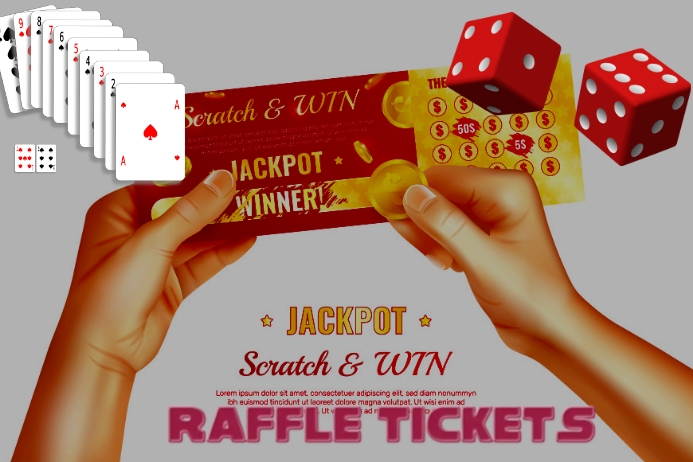 Raffle tickets promo Template | PosterMyWall