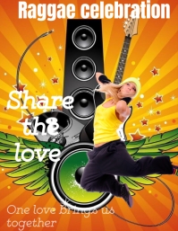 Raggae template | PosterMyWall