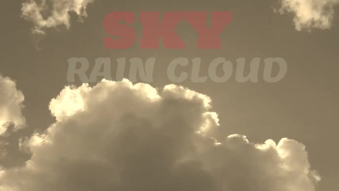 Rain cloud and sky Template | PosterMyWall