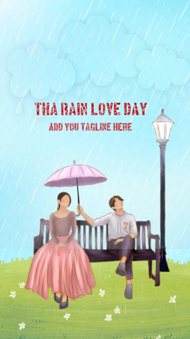 Plantilla de Rain day Instagram dazine trampled free downl | PosterMyWall