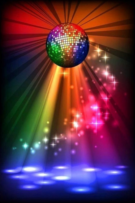 Rainbow disco vibe Template | PosterMyWall