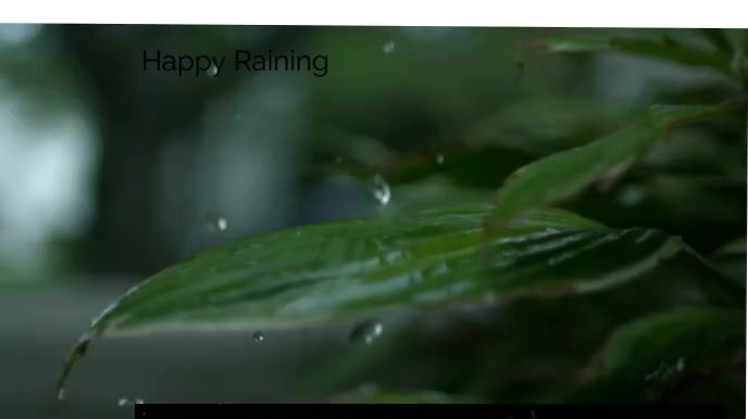 Raining Template | PosterMyWall