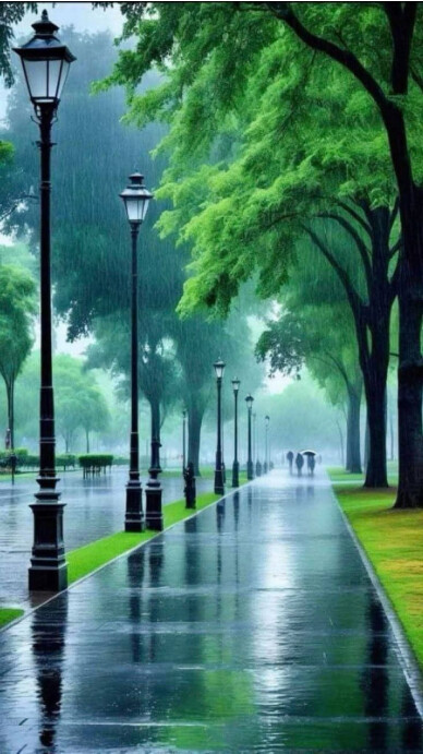 Rainwalk reflection Template | PosterMyWall