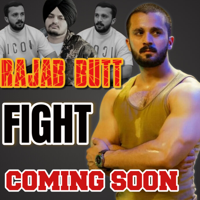 rajab butt fight Template | PosterMyWall