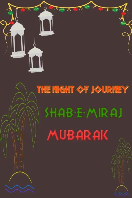 Rajab flyer Template | PosterMyWall