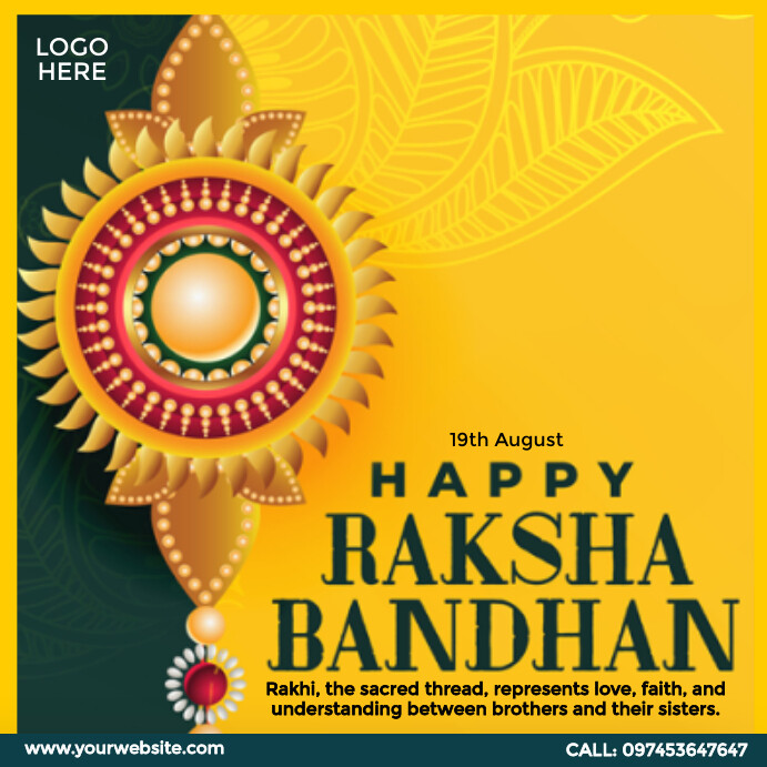 Rakhi Poster Template | PosterMyWall