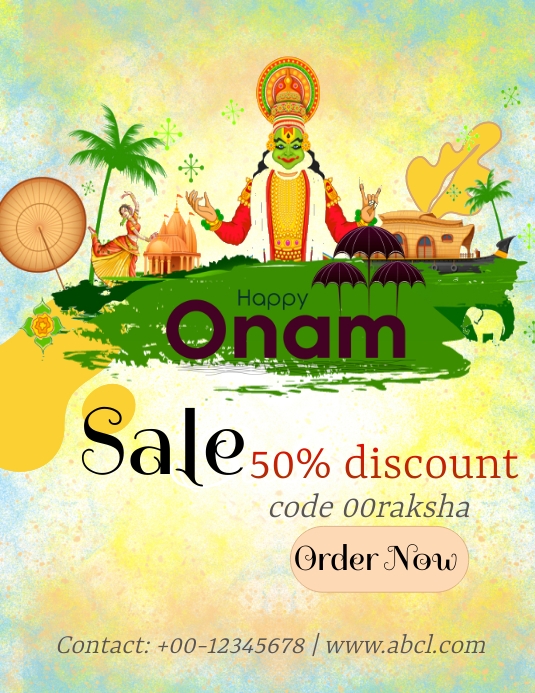 onam Template | PosterMyWall