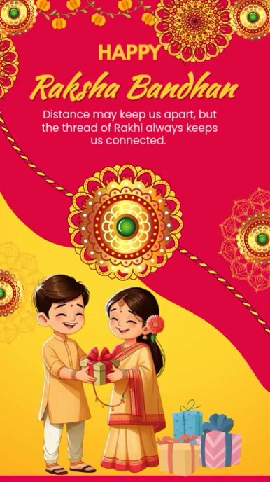 Plantilla de raksha bandhan | PosterMyWall