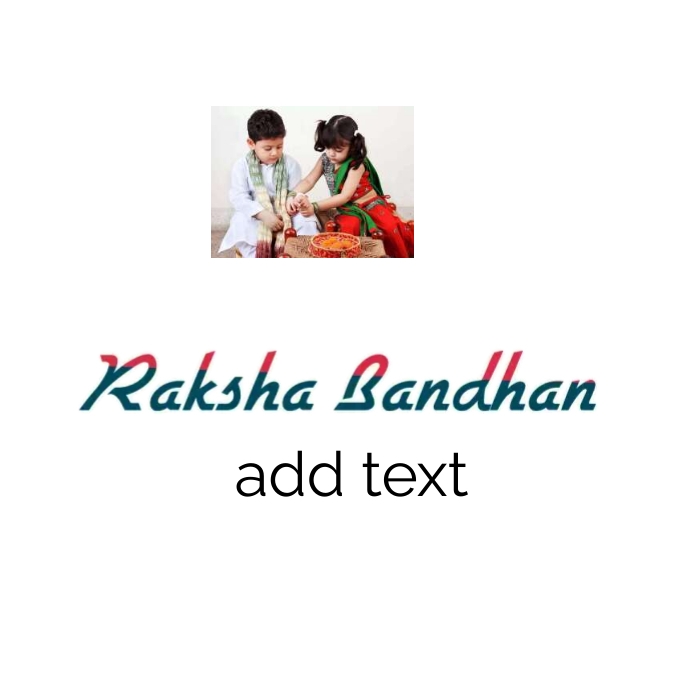 Raksha Bandhan logo design template. | PosterMyWall
