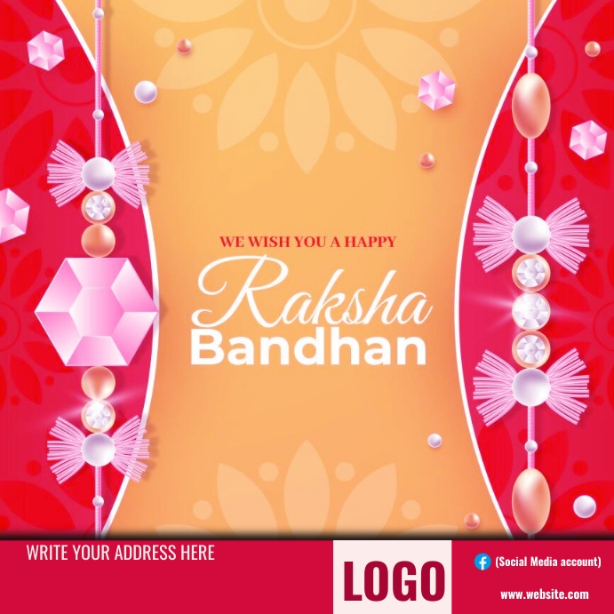 Raksha Bandhan Wish Template | PosterMyWall