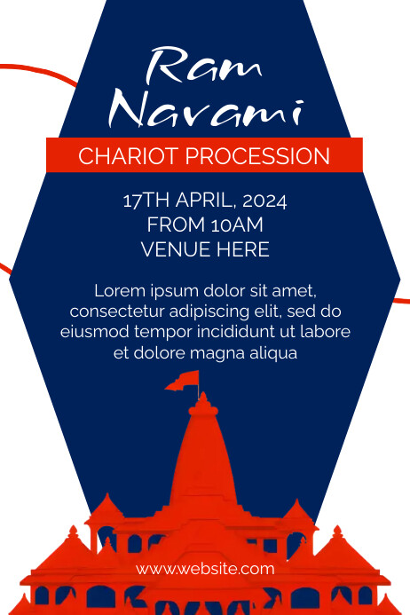 Ram Navami Template | PosterMyWall