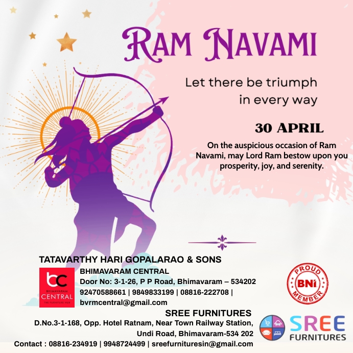 Ram Navami Template | PosterMyWall