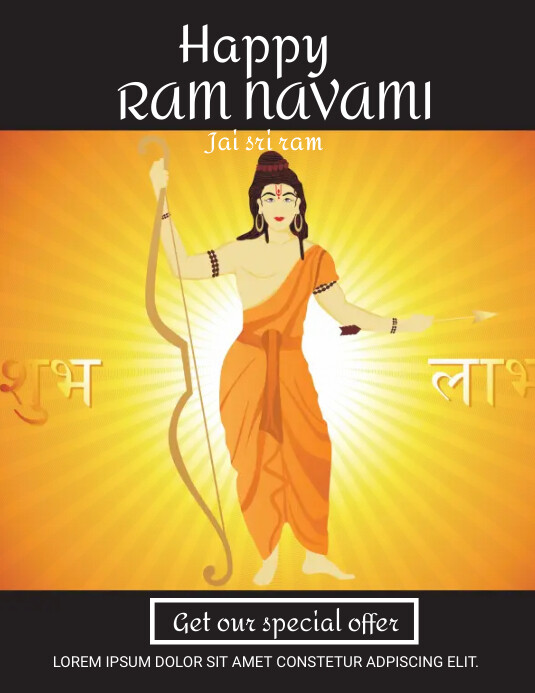 Ram navami Template | PosterMyWall