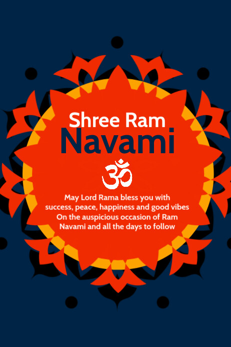 Ram Navami Poster Template | PosterMyWall