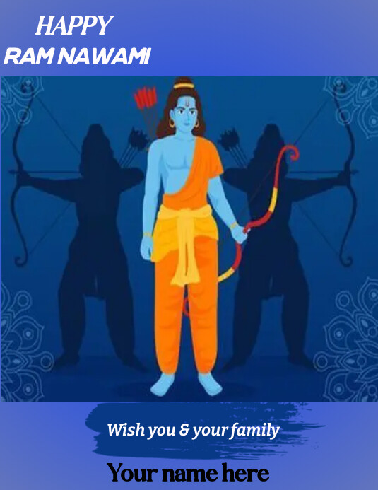 Ram Nawami Template | PosterMyWall