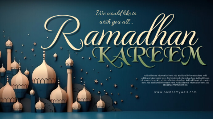 rama 3 Template | PosterMyWall