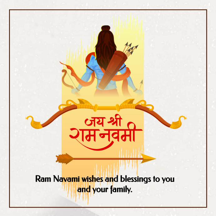 Rama Navami Template | PosterMyWall