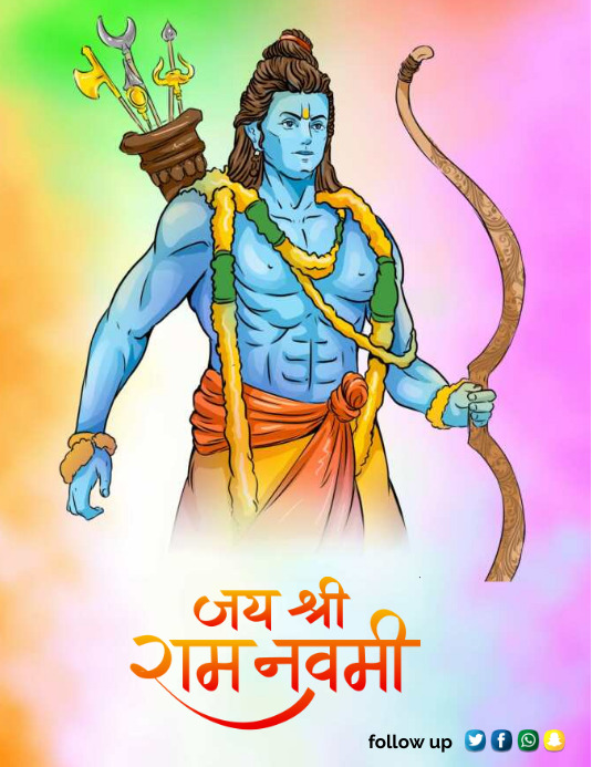 Rama Navami Template | PosterMyWall