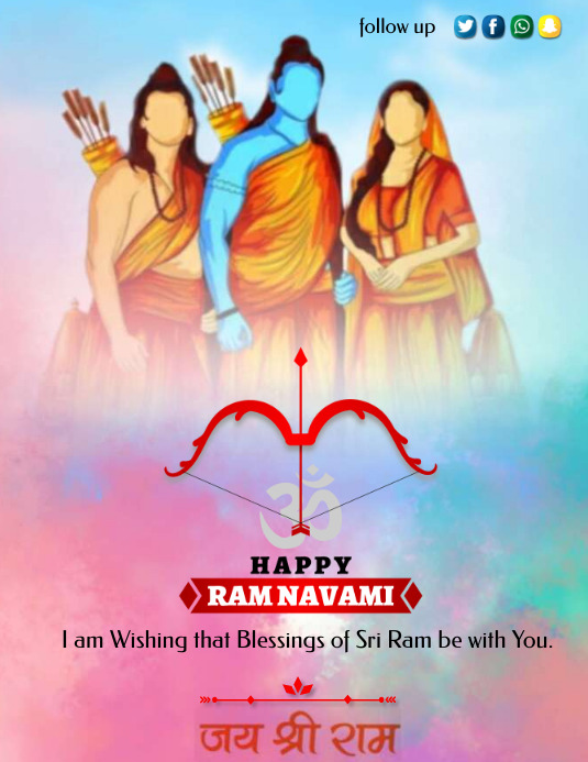 Rama Navami Template | PosterMyWall