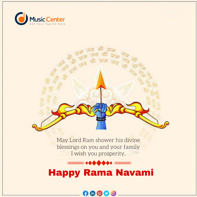 Rama Navami Template | PosterMyWall