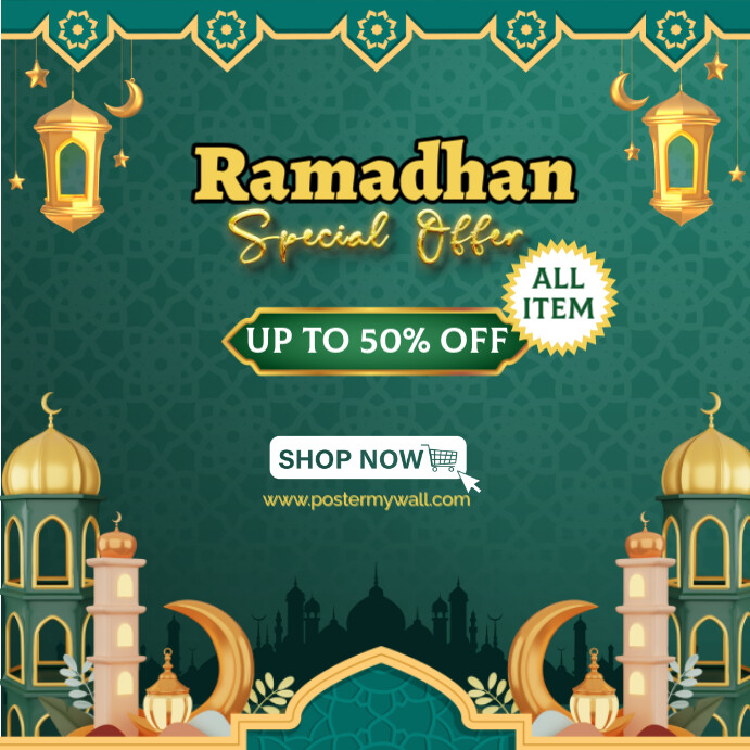 Ramadahan Special Offer Template | PosterMyWall