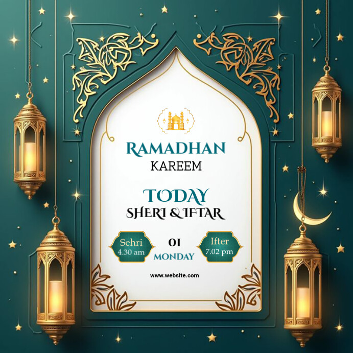 Copy of Ramadan Ad Template Instagram Post | PosterMyWall