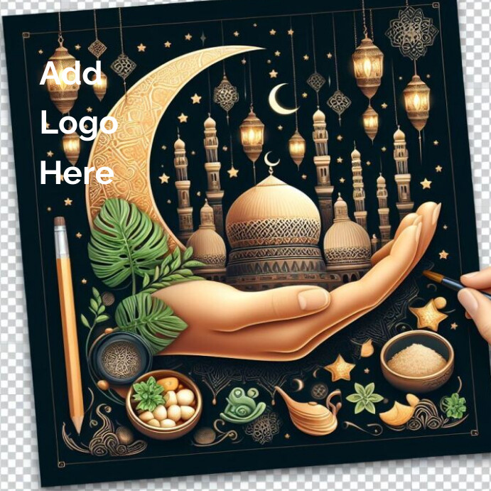 Ramadan Card Template | PosterMyWall