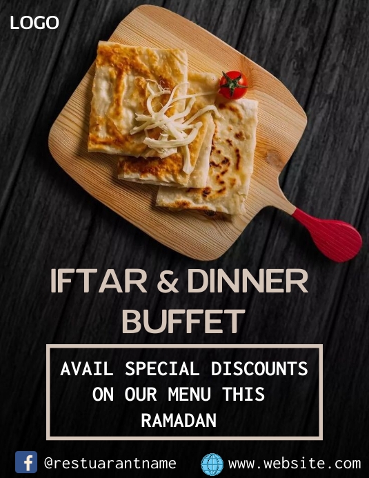 Ramadan deal / Restuarant Deal / Iftar Buffet Template | PosterMyWall