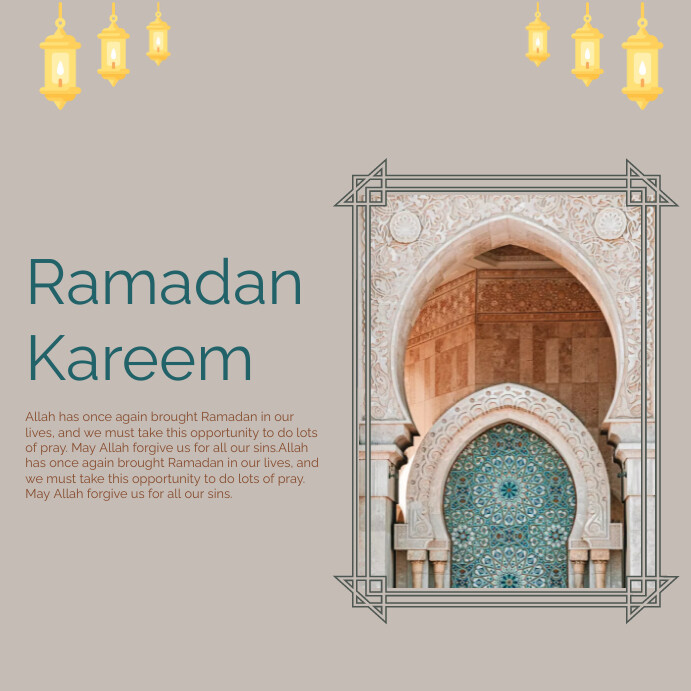 Ramadan Templat | PosterMyWall