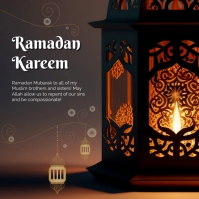 Ramadan kareem instragram post (3) Template | PosterMyWall