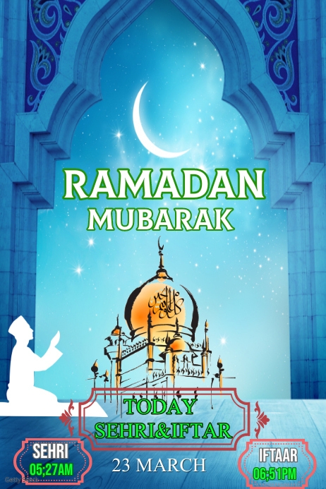 Ramadan Template | PosterMyWall