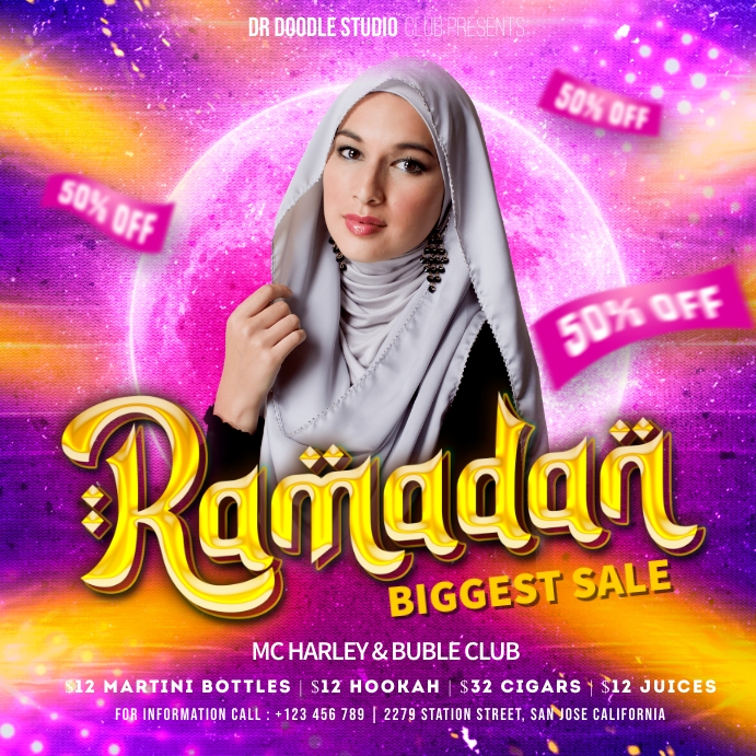 Ramadan Discount Template | PosterMyWall