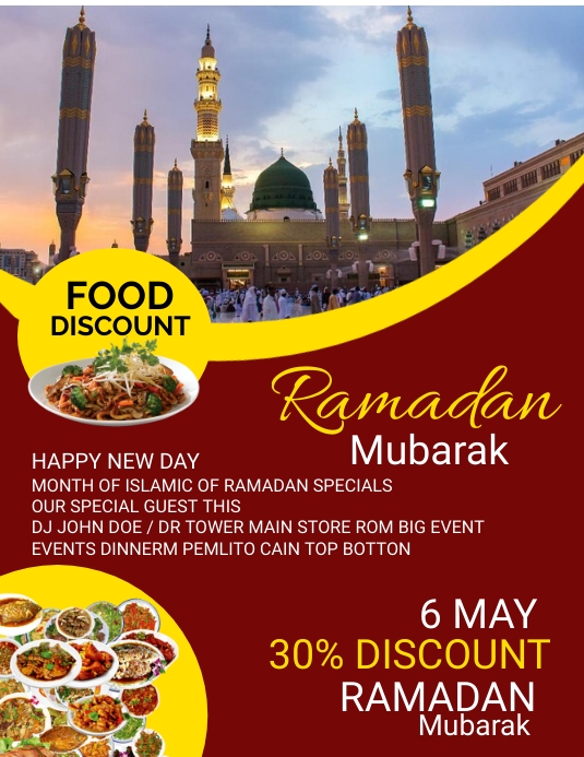 Copy of ramadan event FLYER | PosterMyWall